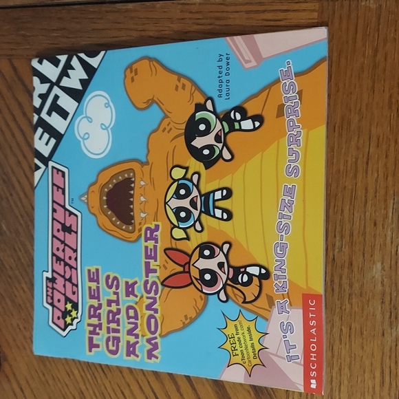Scholastic | Other | The Powerpuff Girls Three Girls And A Monster ...